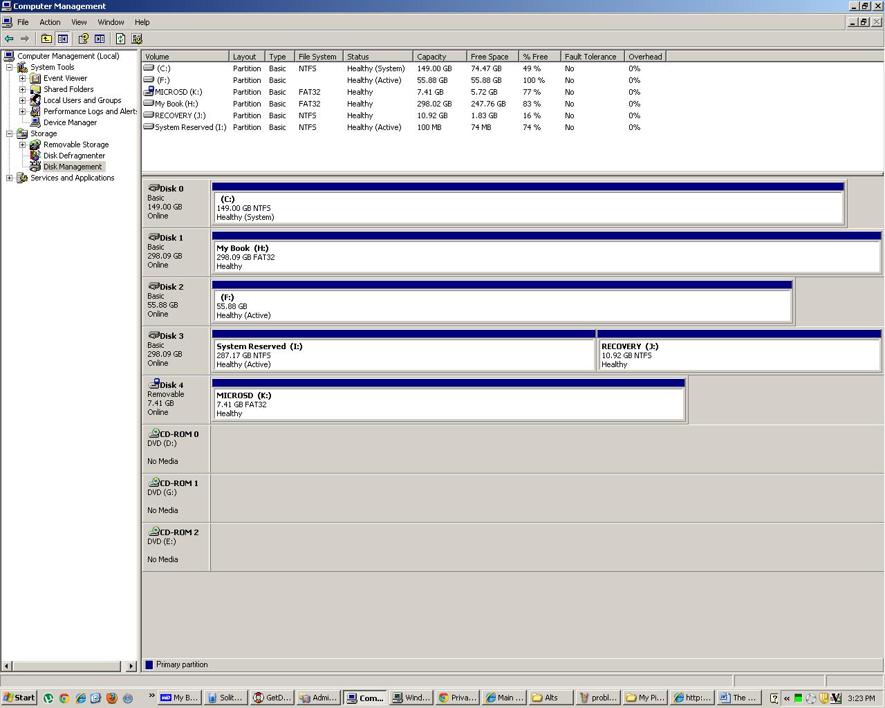 Main drive partition reading as "System Reserved" partition Solved - Windows 7 Forums